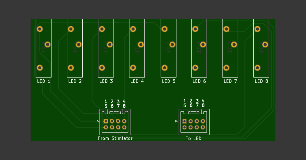 PCB-Potentiometer_Mounts-8_LED_Channels on Kitspace