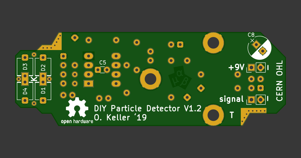 alpha-spectrometer on Kitspace