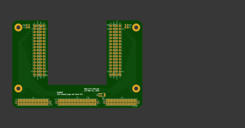 dropbot-120-channel-pogo-pin-board on Kitspace