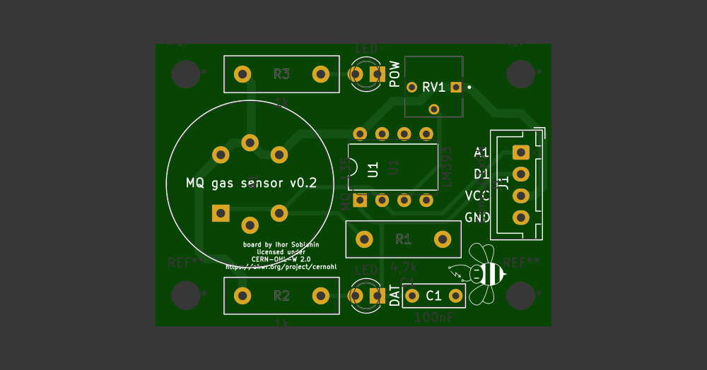 gas_sensor on Kitspace