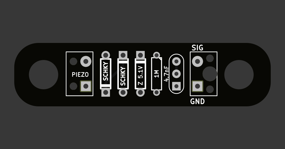 piezo-sensor on Kitspace